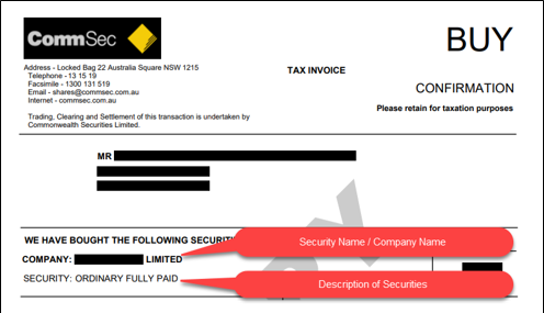 How to transfer shares between two different parties